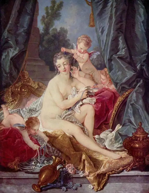 Artista Francois Boucher.