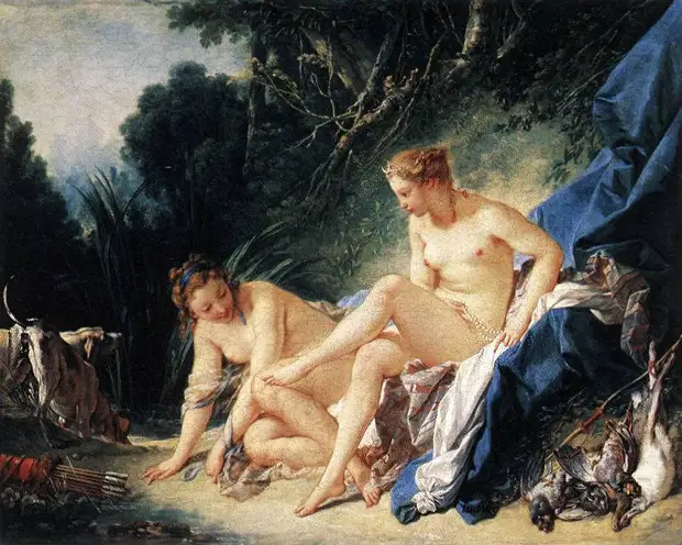 Artista Francois Boucher.