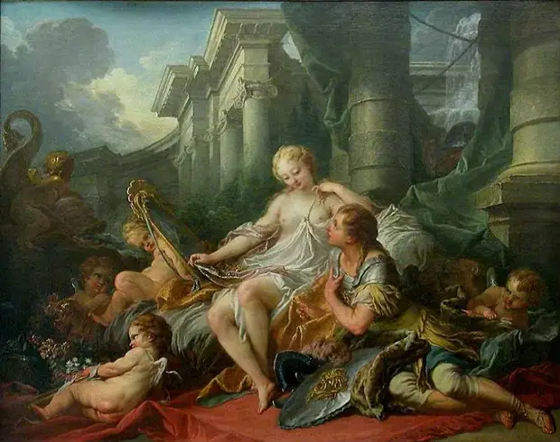 Artista Francois Boucher.