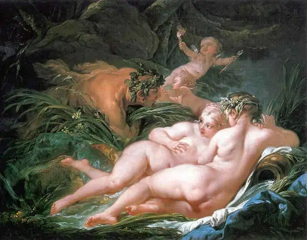 Artista Francois Boucher.