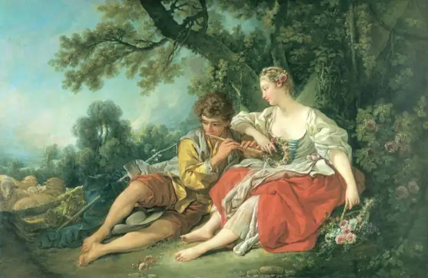 Artista Francois Boucher.