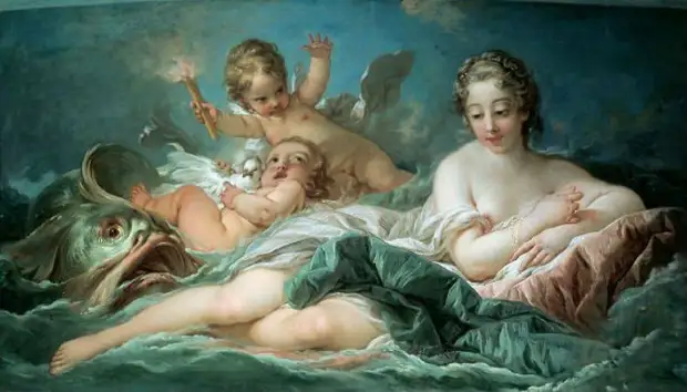 Artista Francois Boucher.