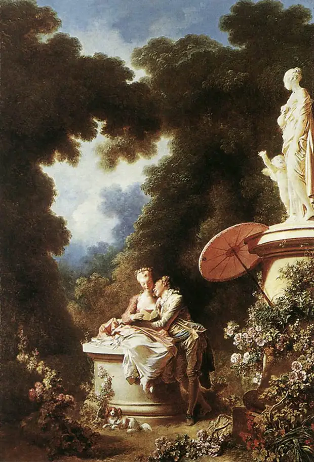 هنرمند Jean Honore Fragonard.