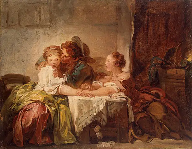 هنرمند Jean Honore Fragonard.