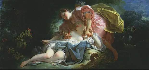 هنرمند Jean Honore Fragonard.