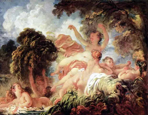 هنرمند Jean Honore Fragonard.