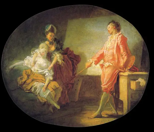 هنرمند Jean Honore Fragonard.