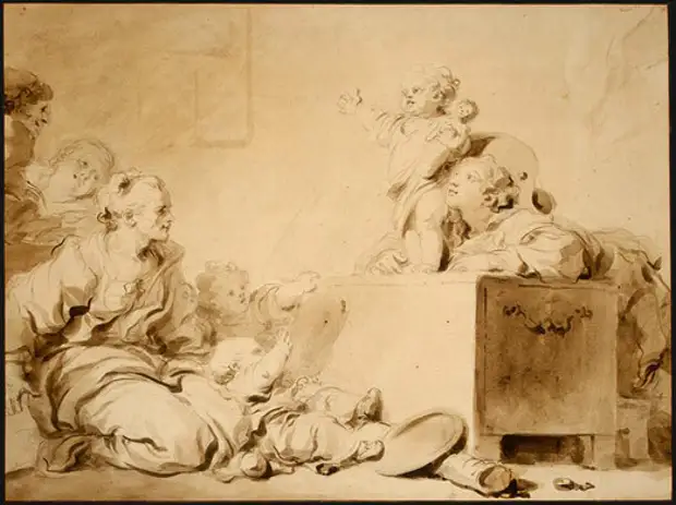 هنرمند Jean Honore Fragonard.