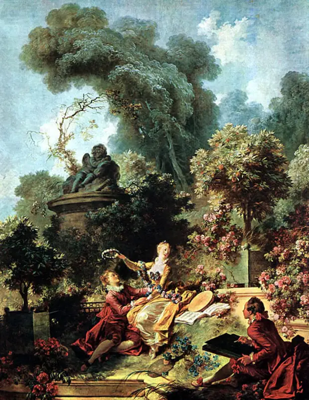 هنرمند Jean Honore Fragonard.