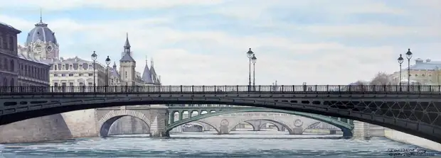 Ang Paris sa mga kaanyag nga buhat sa artista nga si Thierry Duval