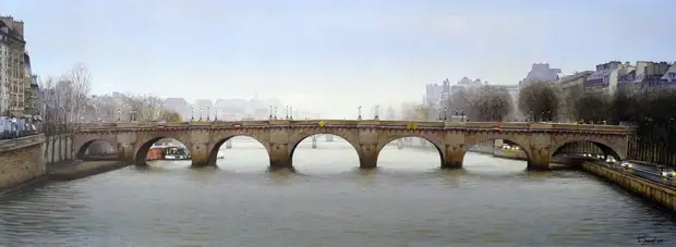 Ang Paris sa mga kaanyag nga buhat sa artista nga si Thierry Duval