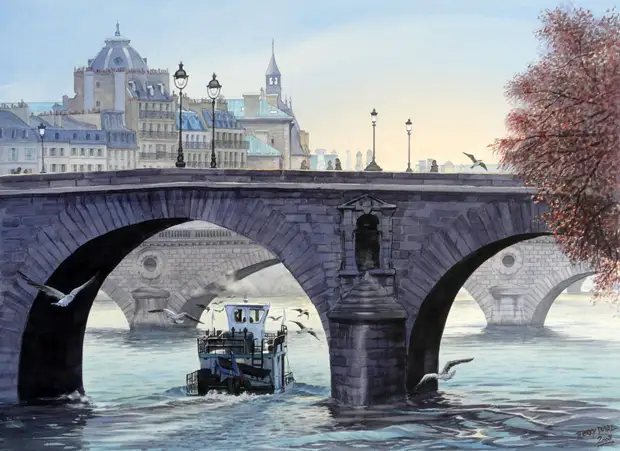 Paris na ọmarịcha ọrụ onye na -ese Thierry Duval