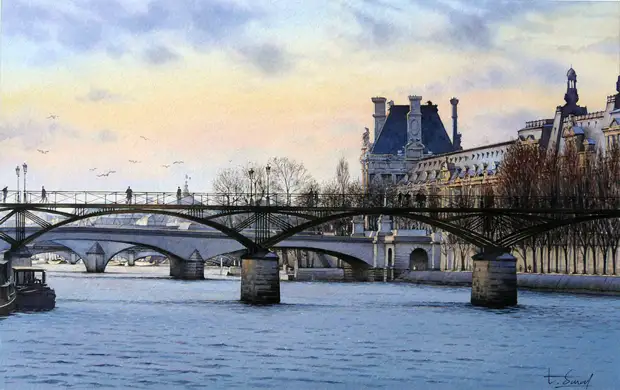 Ang Paris sa mga kaanyag nga buhat sa artista nga si Thierry Duval