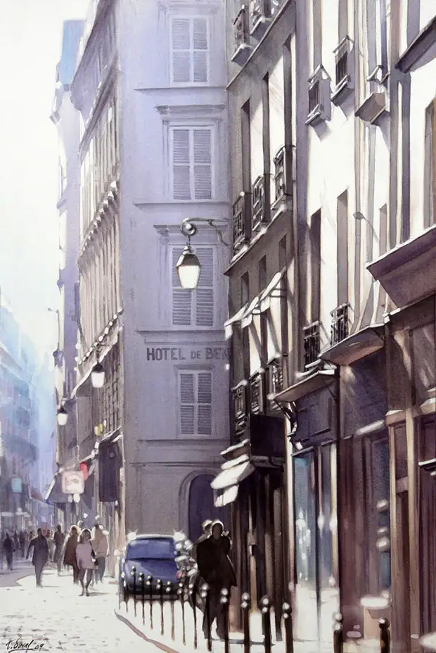 Paris mesebetsing e khahlehang ea sebini Thierry Duval