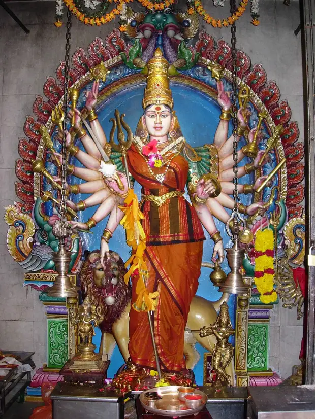 Temple Shri Veeramakaliamman a Singapur.