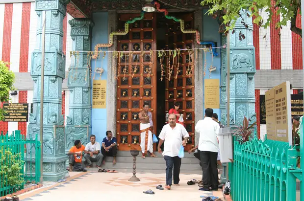 Temple Shri Veeramakaliamman a Singapur.