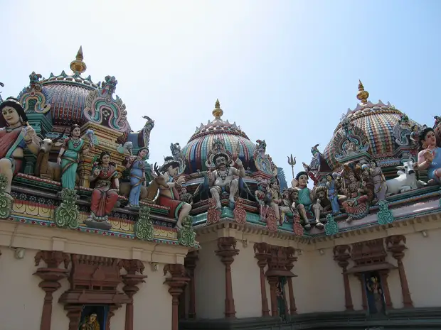 Temple Shri Veeramakaliamman a Singapur.