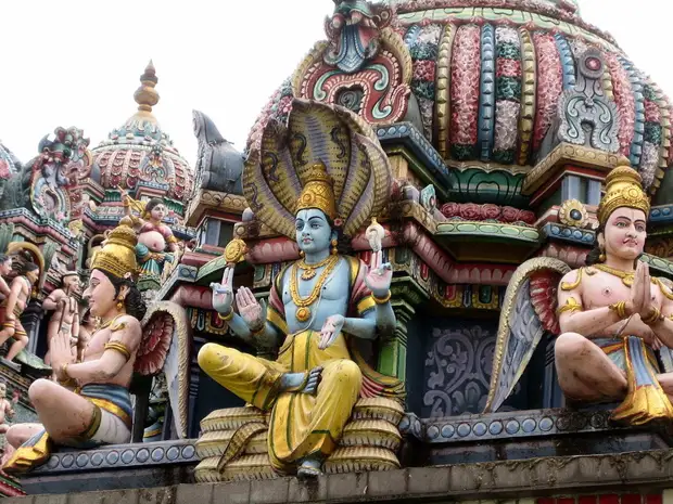 Temple Shri Veeramakaliamman a Singapur.