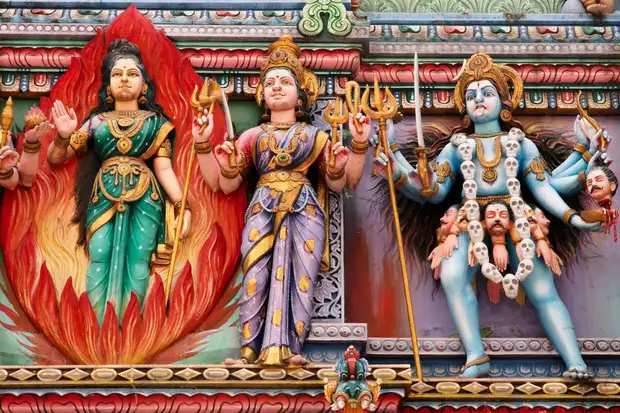 Hram Shri Veeramakaliamman u Singapuru.