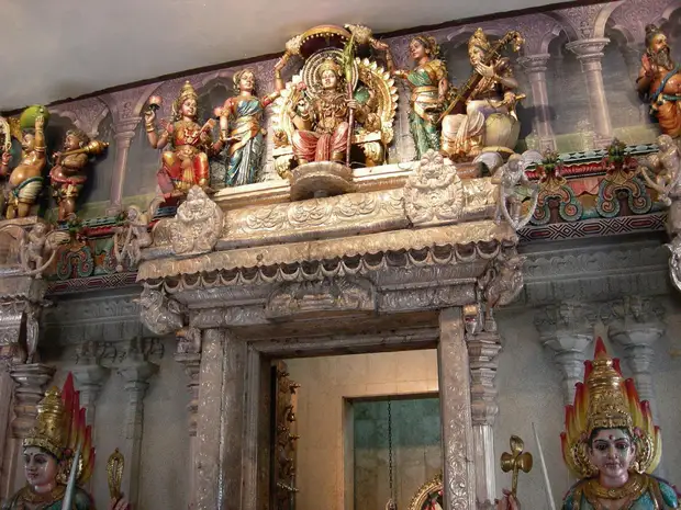 Temple Shri Veeramakaliamman a Singapur.