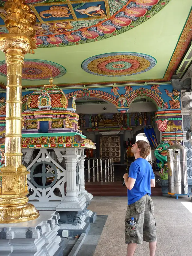 Temple Shri Veeramakaliamman a Singapur.