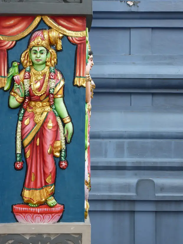 Temple Shri Veeramakaliamman a Singapur.