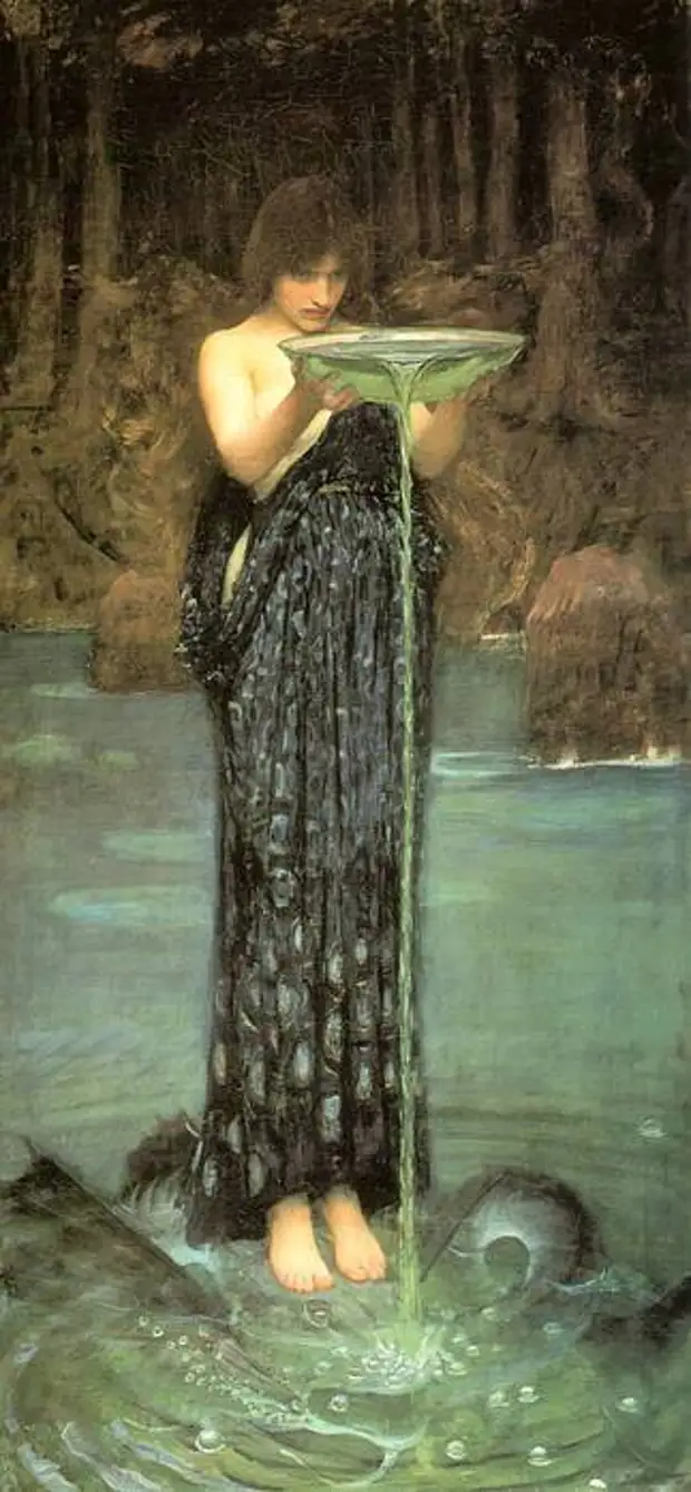 Artist John William Waterhouse.