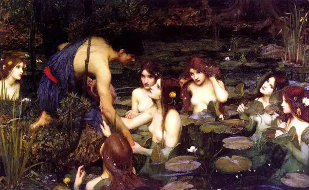 Artist John William Waterhouse.