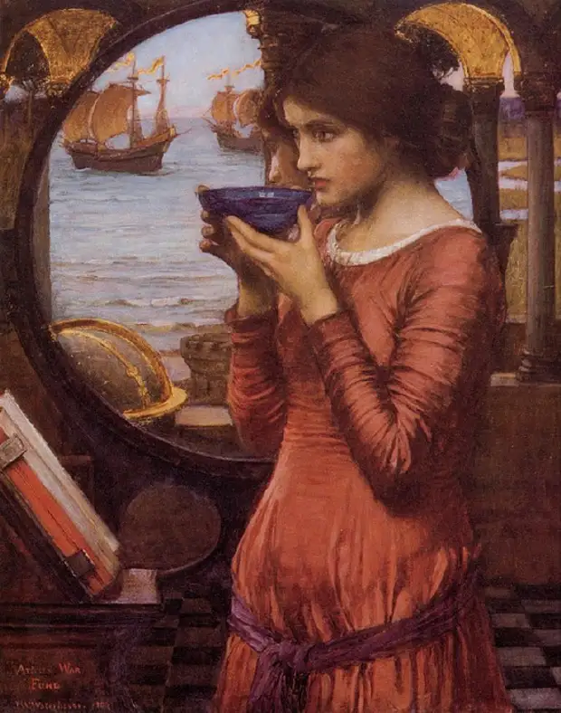 Artist John William Waterhouse.