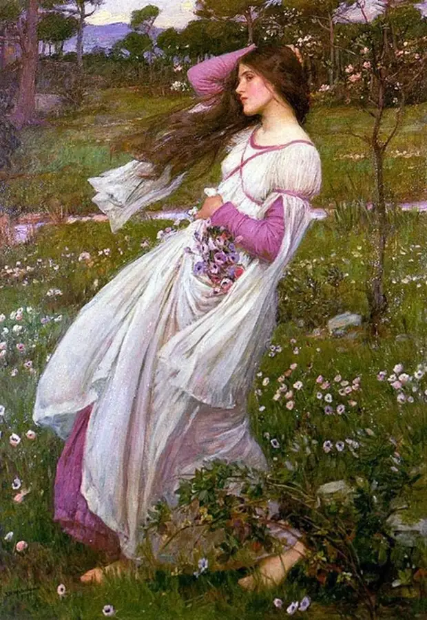 Artist John William Waterhouse.