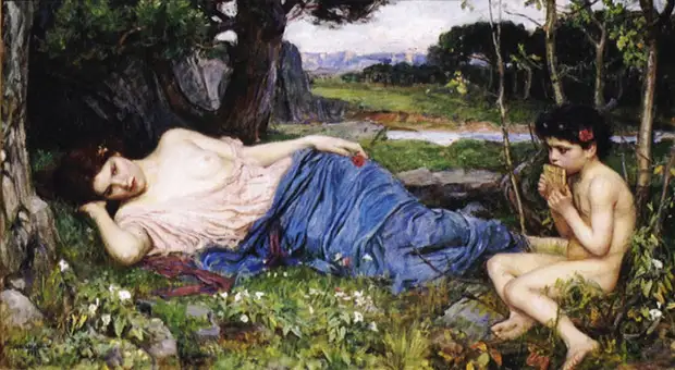 Artist John William Waterhouse.