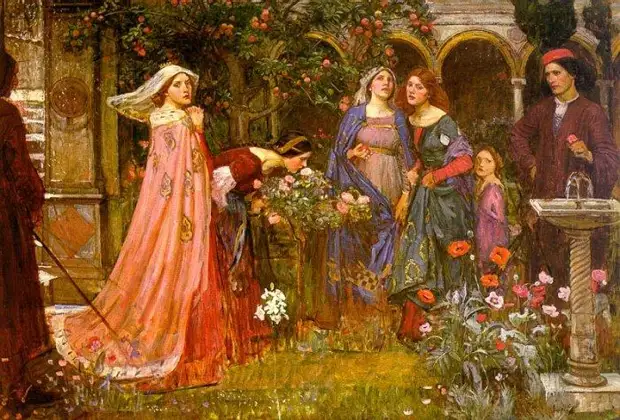 Artist John William Waterhouse.