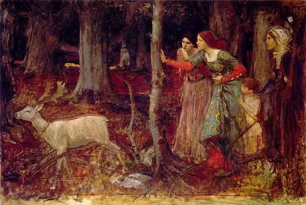 Artist John William Waterhouse.