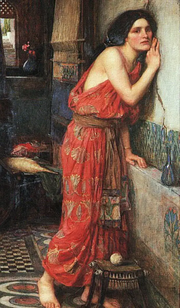 Artist John William Waterhouse.