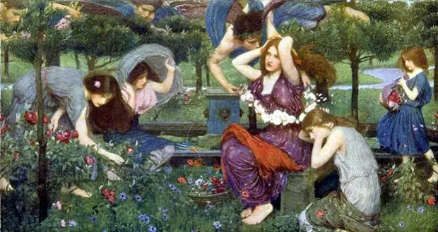 Artist John William Waterhouse.