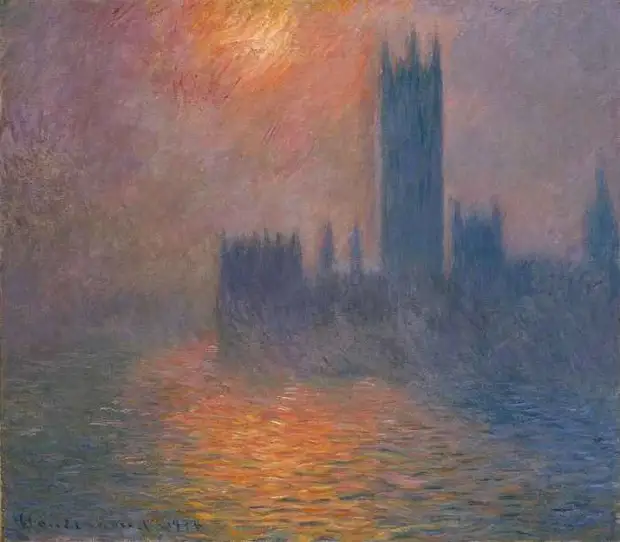 Houses of Parliament, Sunset