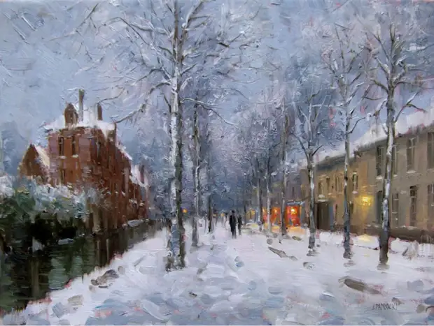 Impresyonista nga artist E.J. Paprocki