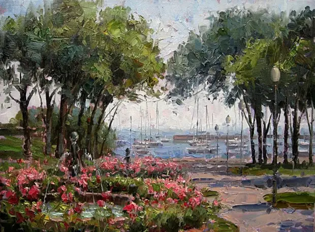 Impresyonista nga artist E.J. Paprocki