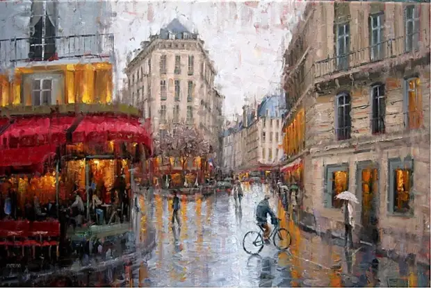 Impresyonista nga artist E.J. Paprocki