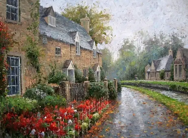 សិល្បករ Impressionist E.J. Paprocki