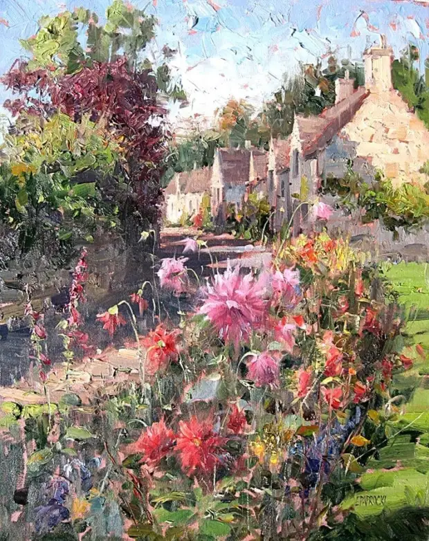 សិល្បករ Impressionist E.J. Paprocki