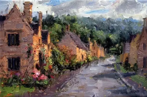 សិល្បករ Impressionist E.J. Paprocki