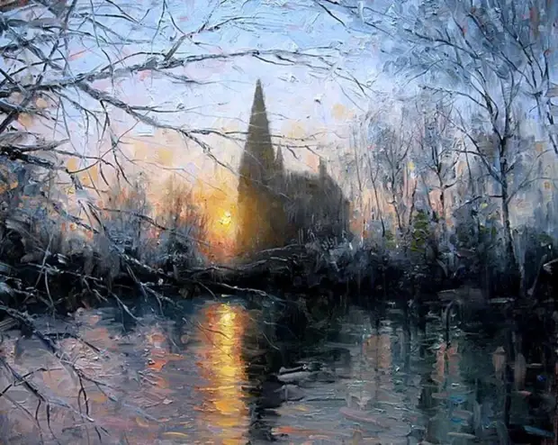 សិល្បករ Impressionist E.J. Paprocki