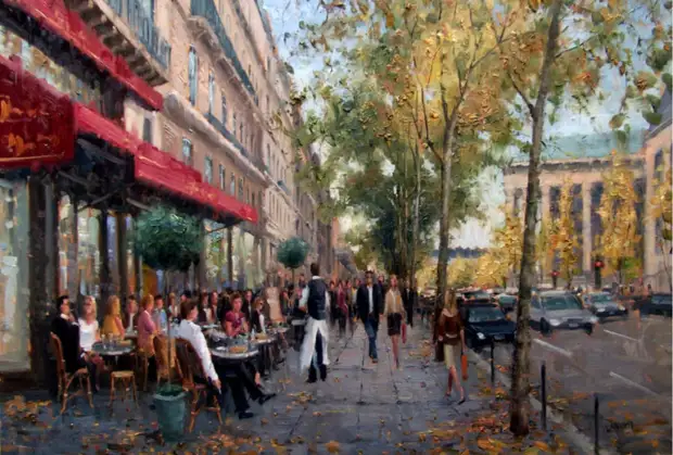 Impresyonista nga artist E.J. Paprocki