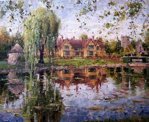 សិល្បករ Impressionist E.J. Paprocki