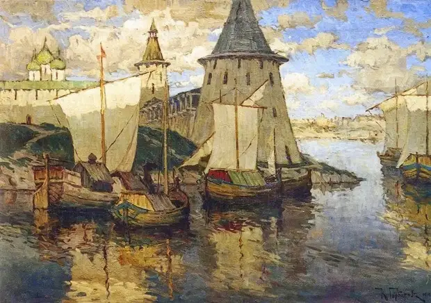 Artysta Konstantin Gorbatov