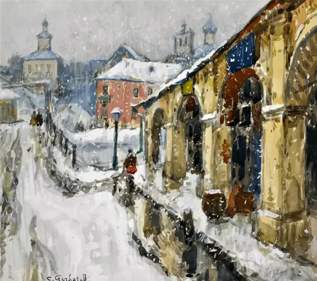 Artysta Konstantin Gorbatov