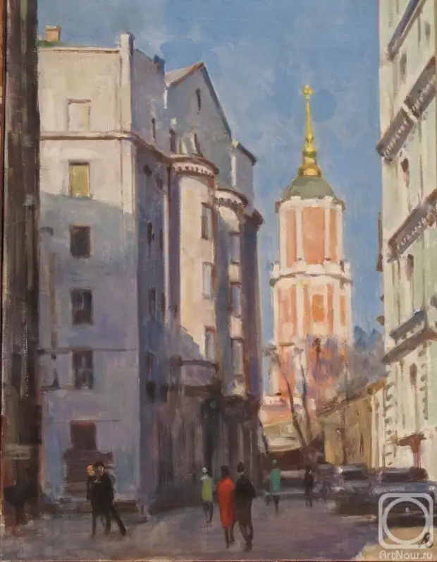 Pintura a l'oli sobre tela. Lapovok Vladimir. Torre Menshikov