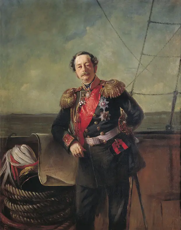 Ealaíontóir Konstantin Egorovich Makovsky.