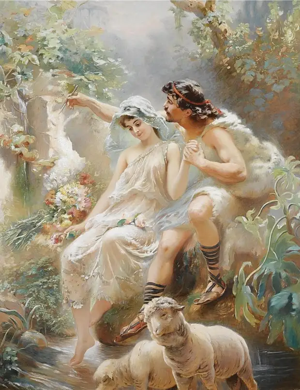 Artista Konstantin Egorovich Makovsky.